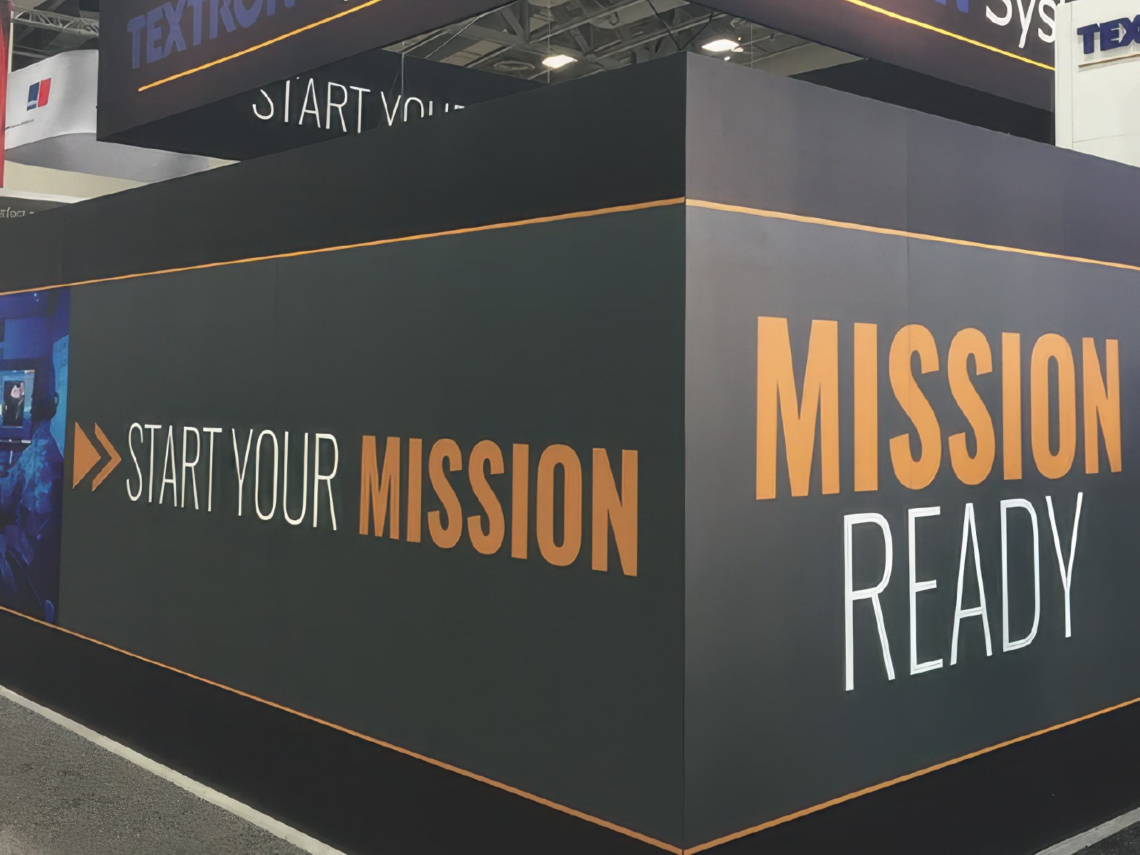 Textron Systems - Trade Show Branding - Inventive Marketing ...